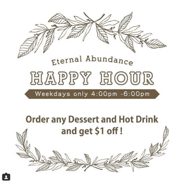 Happy Hour is here! • Eternal Abundance