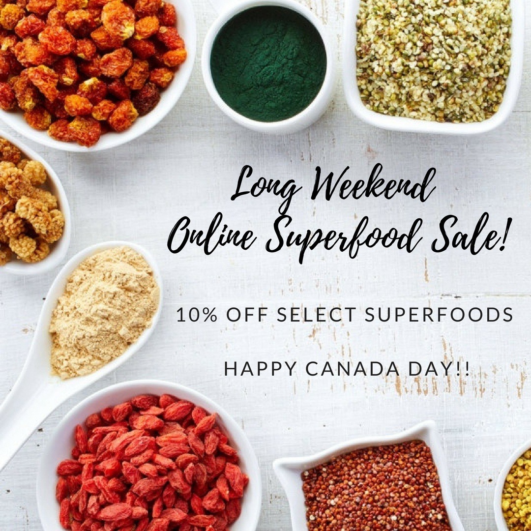 Superfood sale from June 29-July 2 • Eternal Abundance